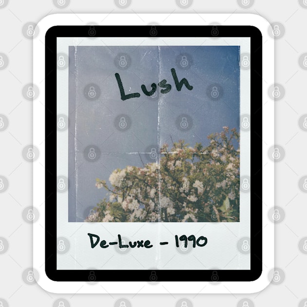 Lush Polaroid Photo - Lush - Sticker | TeePublic