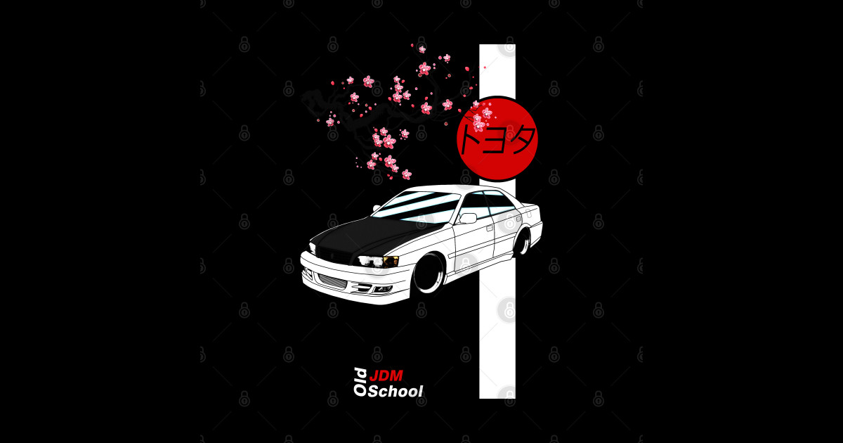 JDM JZX100 Red Sun Edition - Toyota Chaser - Sticker | TeePublic
