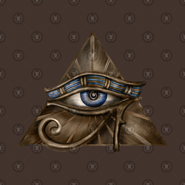 Egyptian Eye of Horus - Wadjet Digital Art - Eye Of Horus - T-Shirt ...