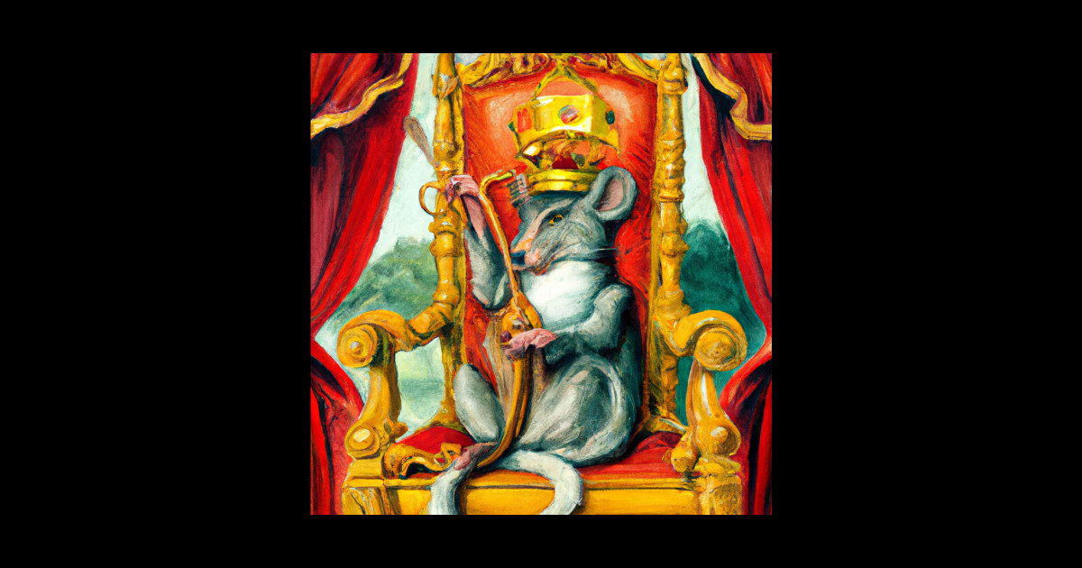The Mouse King - Mouse - Sticker | TeePublic
