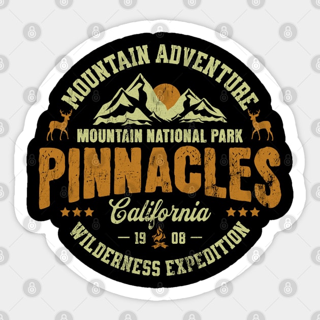 Pinnacles National Park - Pinnacles National Park - Sticker | TeePublic
