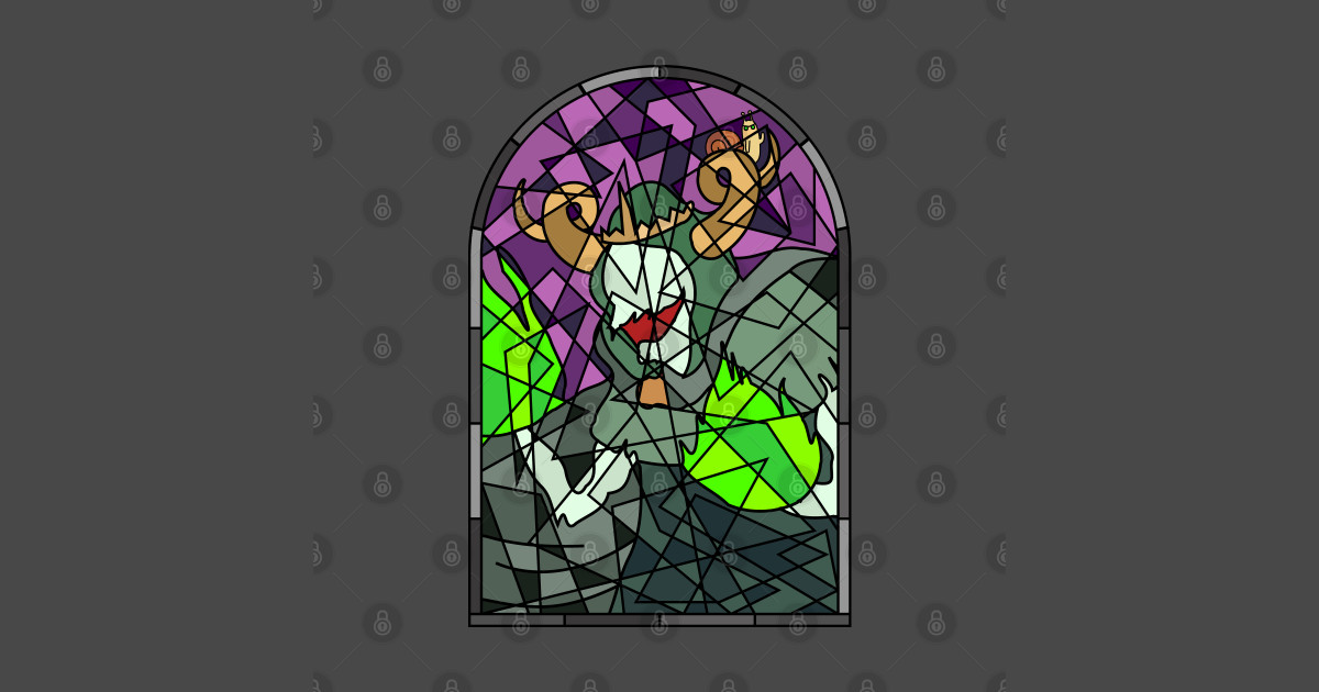 Stained Glass Lich - Adventure Time - T-Shirt | TeePublic