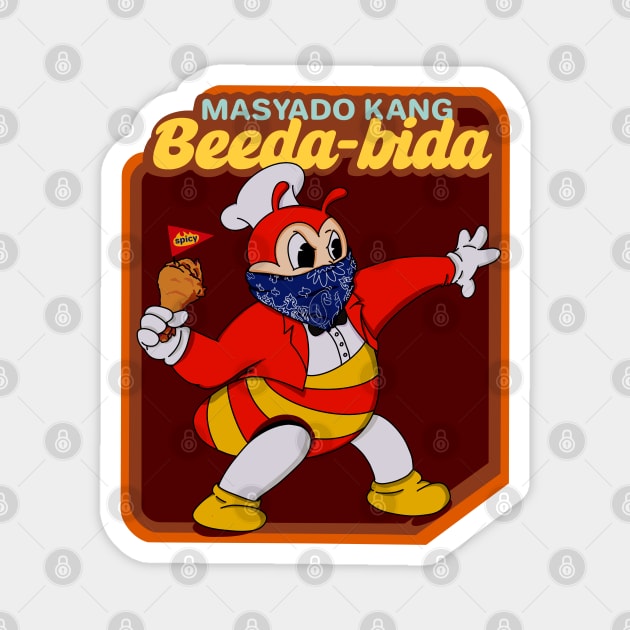 JOLLIBEE CHICKENJOY PINOY HOODIE STICKER - Jollibee - Magnet | TeePublic