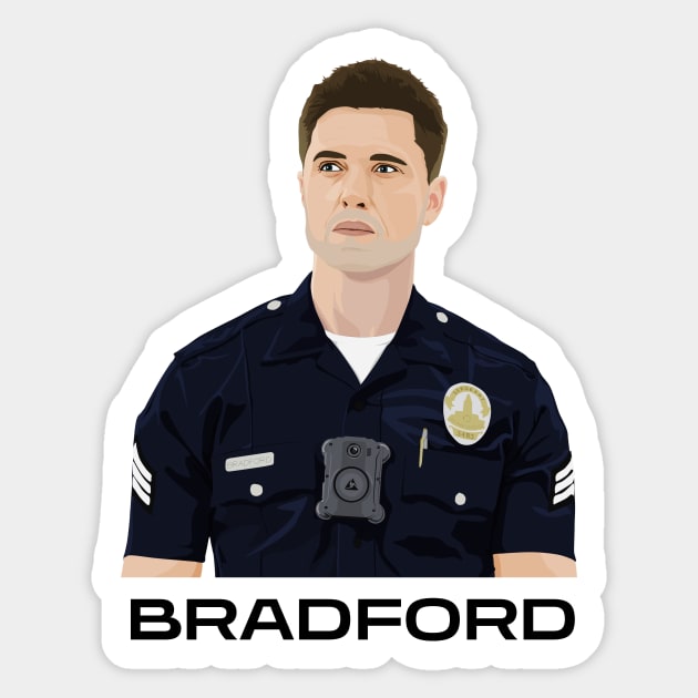 Bradford v1 | The Rookie - Season 4 - The Rookie - Sticker | TeePublic