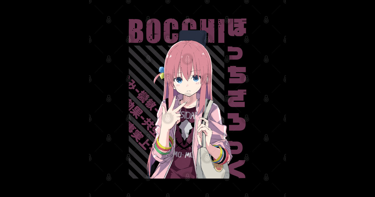 Bocchi the Rock! - Hitori Gotou #02 - Bocchi The Rock - Sticker | TeePublic