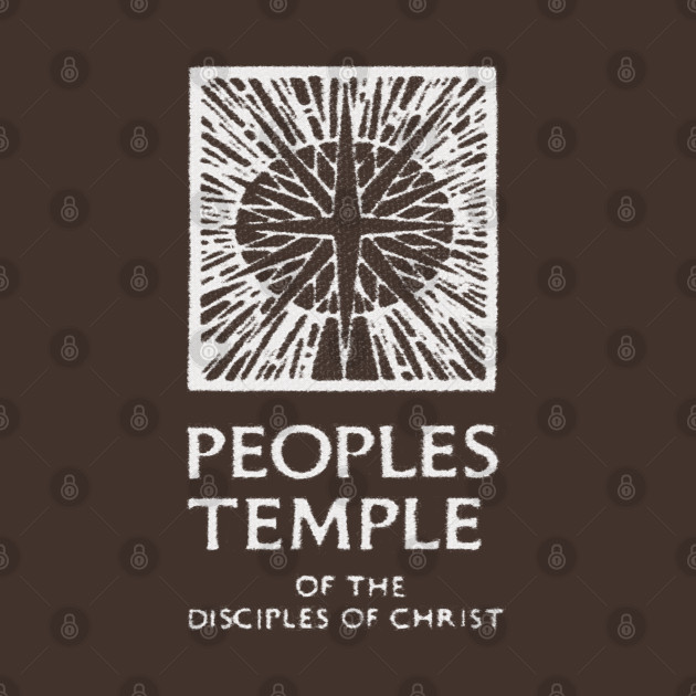 Jim Jones Peoples Temple Logo - Jonestown Massacre - T-Shirt | TeePublic