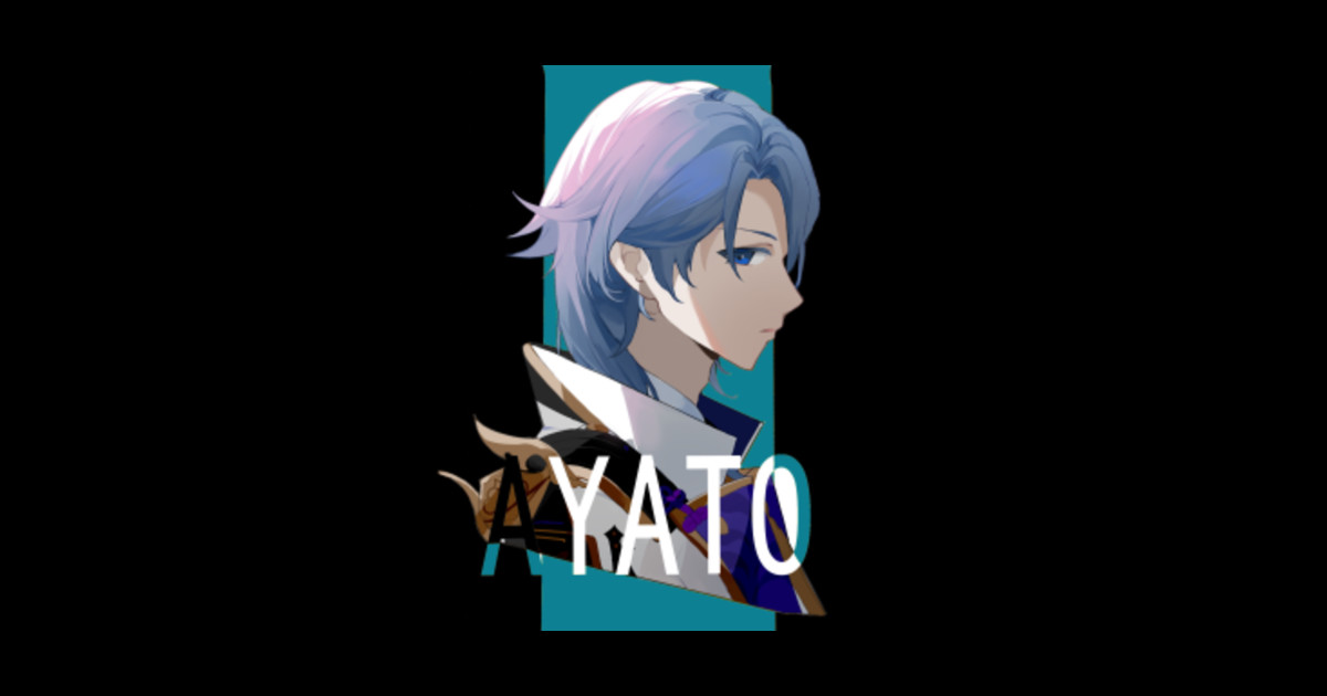 Ayato Genshin Impact - Anime - Magnet | TeePublic