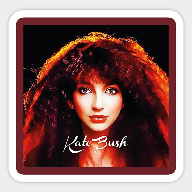 Kate Bush Fan art - Kate Bush - Sticker | TeePublic