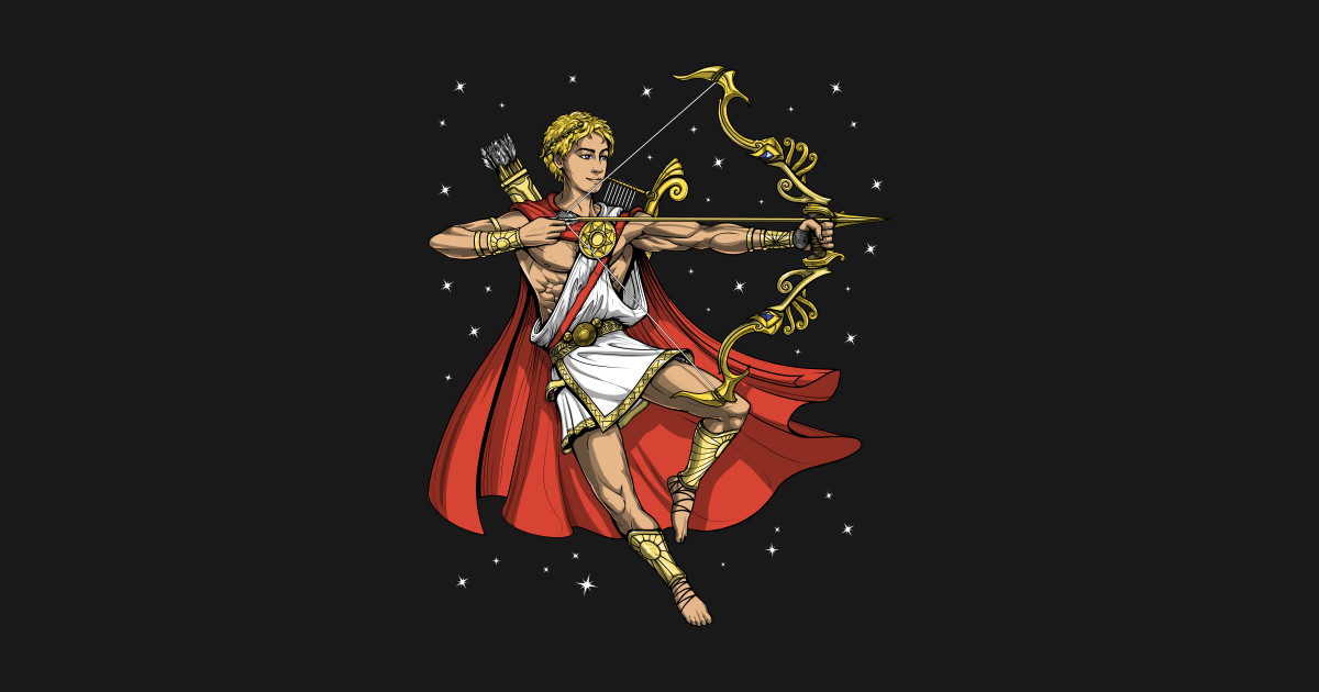 Greek God Apollo - God Apollo - Sticker | TeePublic