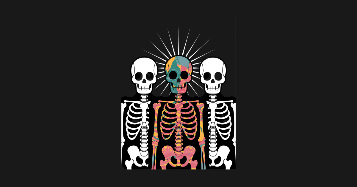 Autism Awareness Skeleton - Autism Awareness Skeleton - T-Shirt | TeePublic