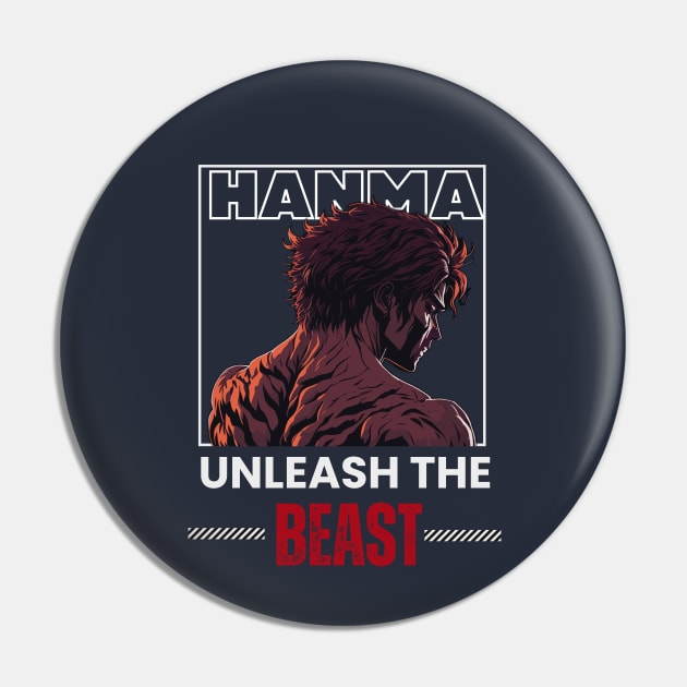 Baki Hanma the grappler Training - Baki Hanma - Pin | TeePublic