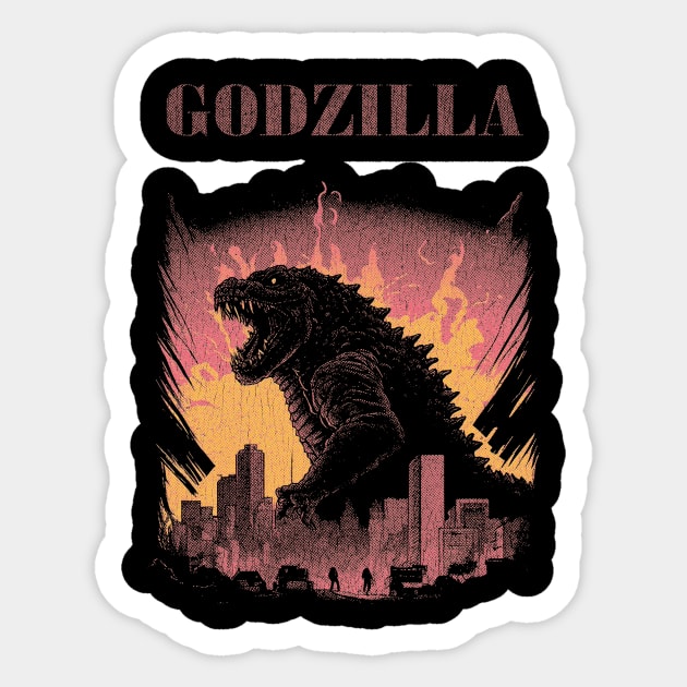 godzilla retro