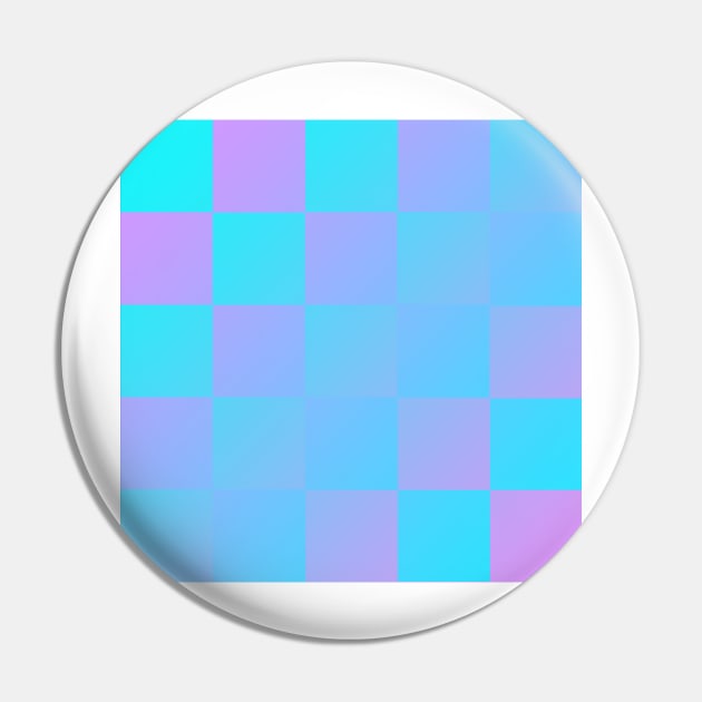 Vaporwave Aesthetic Checker - Vaporwave Aesthetic - Pin | TeePublic