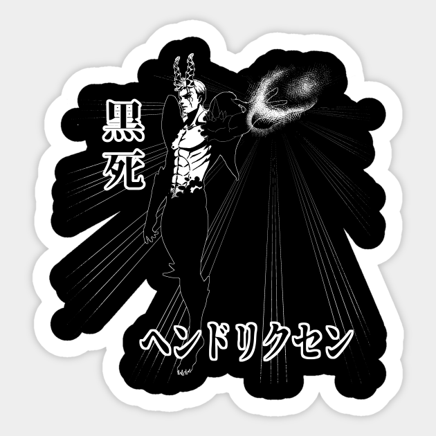 Demon Hendrickson - Nanatsu No Taizai - Sticker | TeePublic