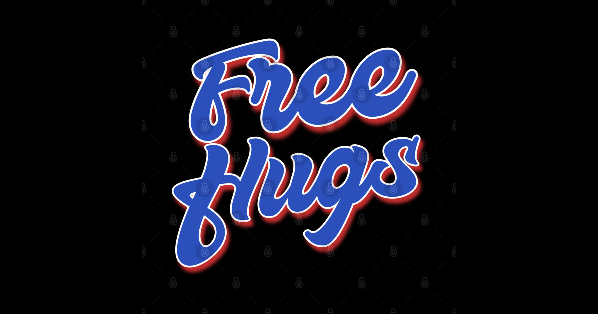 Free Hugs - Free Hugs - Sticker | TeePublic