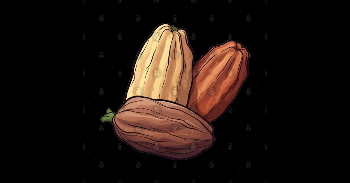 Cacao Art - Cacao - Sticker | TeePublic