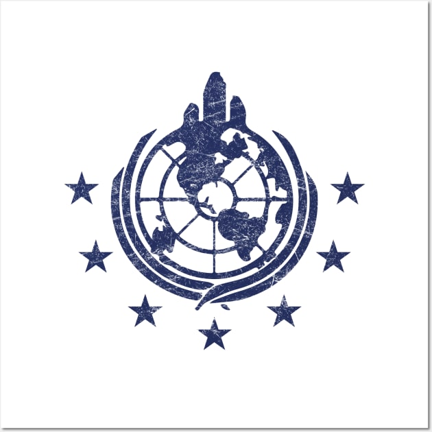 Super Earth from Helldivers 2 logo - Helldivers - Posters and Art ...