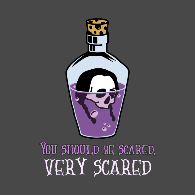 You Should Be Scared Wednesday Addams Inspired - Wednesday Addams - T ...