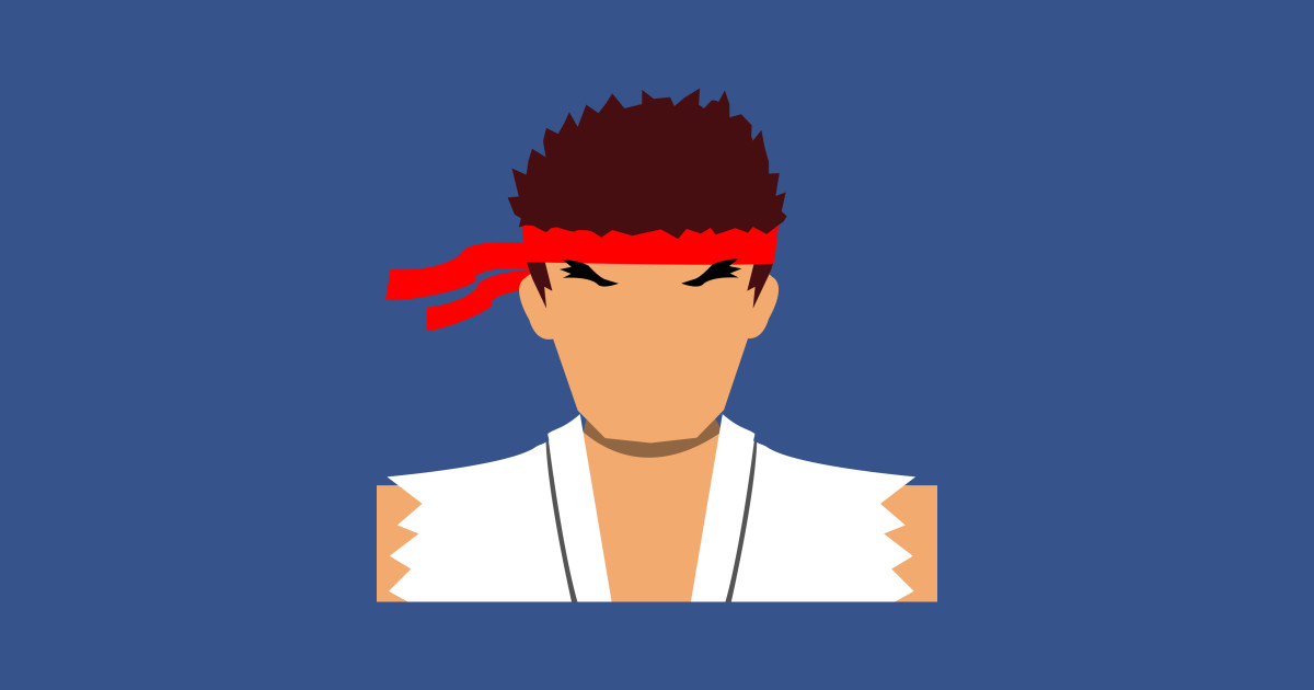Ryu Vector - Street Fighter - T-Shirt | TeePublic