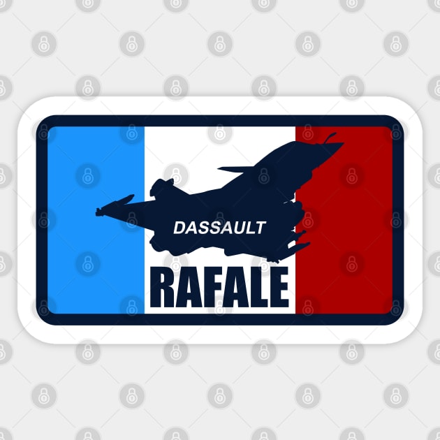 Dassault Rafale - French Air Force Fighter Plane - Sticker | TeePublic