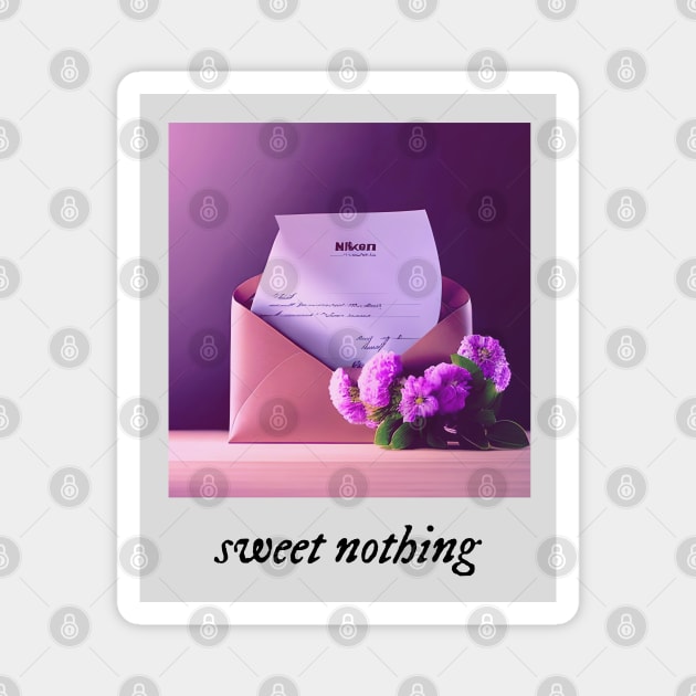 sweet nothing aesthetic - Taylor Swift - Magnet | TeePublic