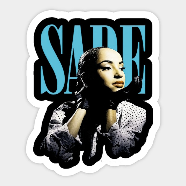 Sade Diamond Singer Vintage - Sade - Sticker | TeePublic