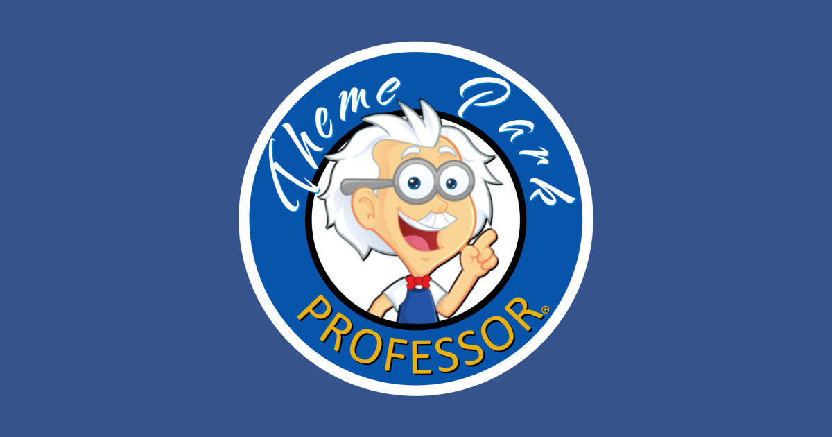 Theme Park Professor Badge Logo - Theme Park Professor - T-Shirt ...