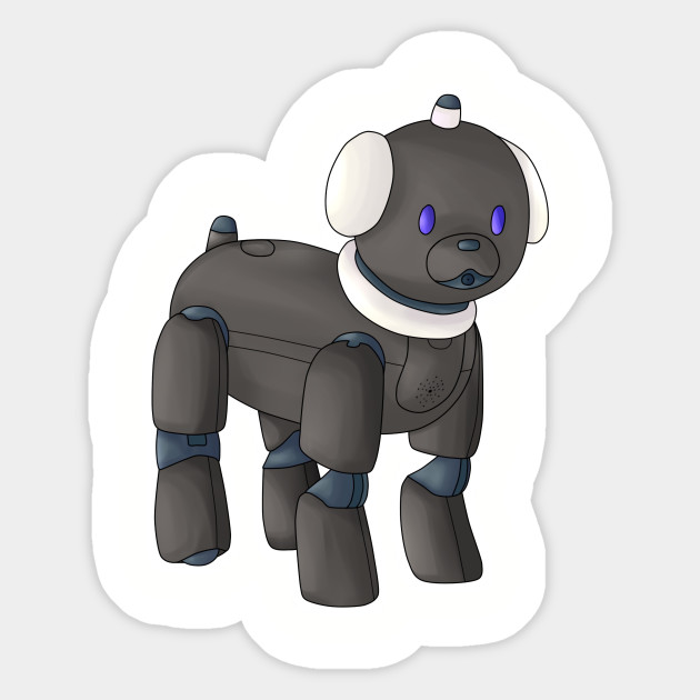 Aibo ERS-312 (Macaron) - Aibo - Sticker | TeePublic