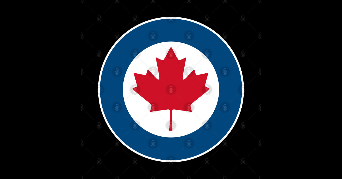 Royal Canadian Air Force - Rcaf Roundel - Sticker | TeePublic