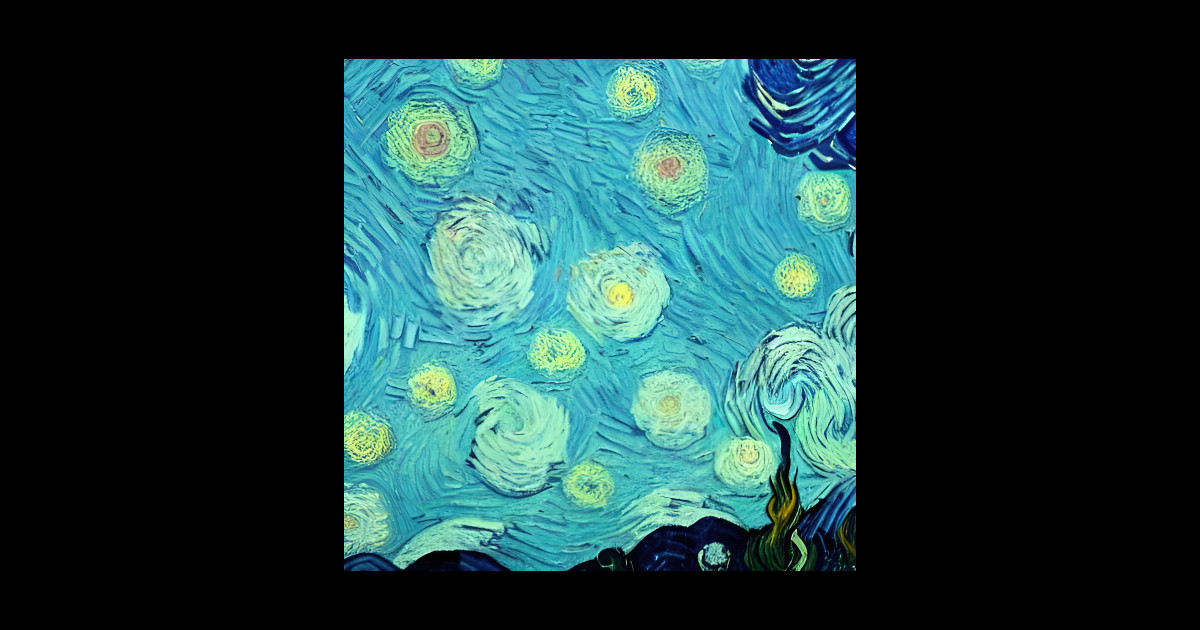 Van Gogh Style Pattern - Van Gogh - Posters and Art Prints | TeePublic
