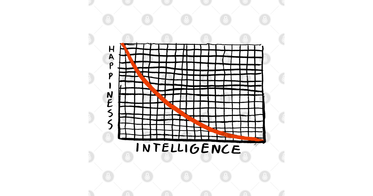 Happiness Chart - Funny Graph - T-Shirt | TeePublic