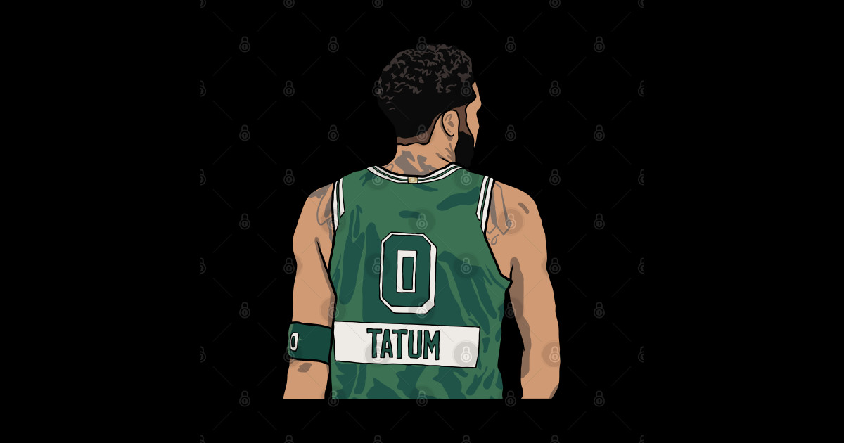 Jayson Tatum Back-To - Jayson Tatum - Sticker | TeePublic