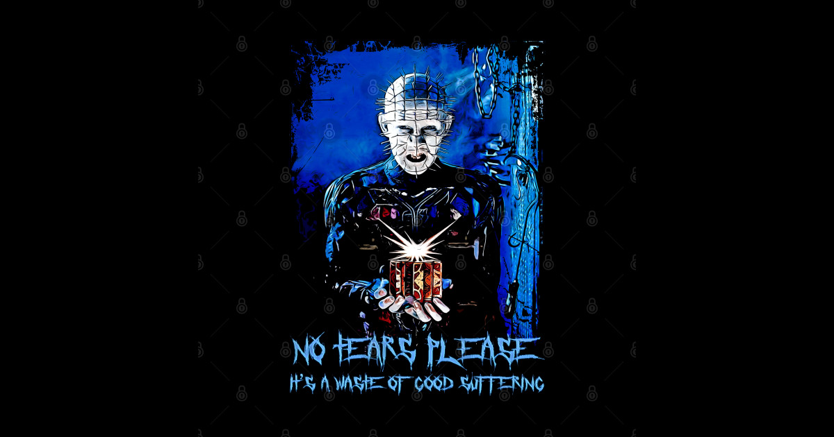 Hellraiser Pinhead Fan Art Design - Hellraiser - Sticker | TeePublic