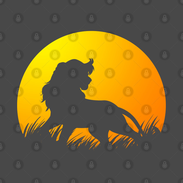 The Lion Sun - Lion King - T-Shirt