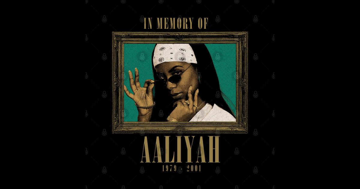 90s Aaliyah - Aaliyah - Sticker | TeePublic
