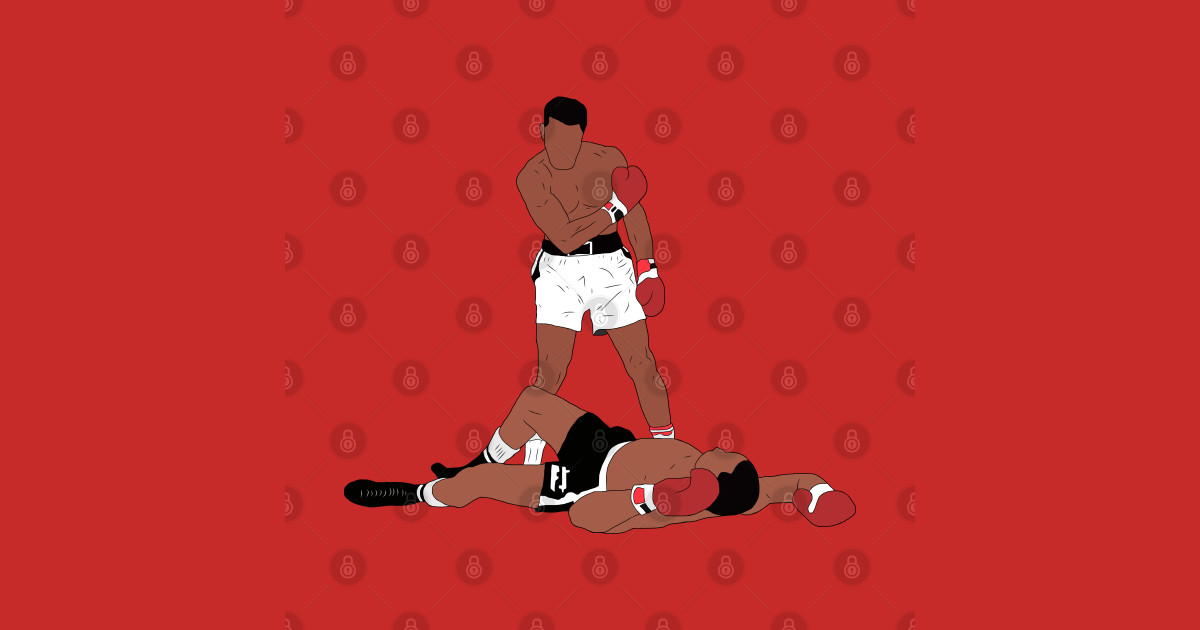Muhammad Ali Iconic Pose - Muhammad Ali - T-Shirt | TeePublic