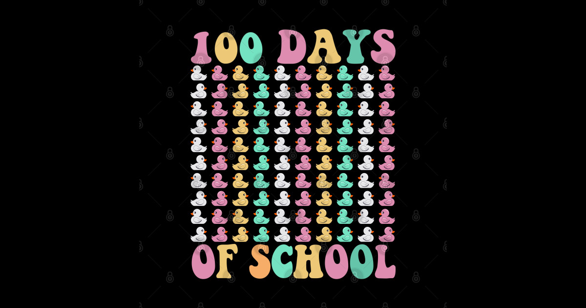 Easy 100 Days of School - 100 Rubber Ducks teachers - 100 Days Of ...