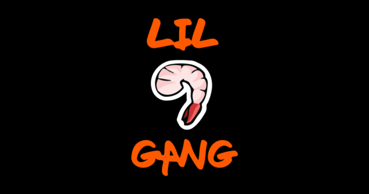 shrimp for gang - Shrimp For Gang - Sticker | TeePublic