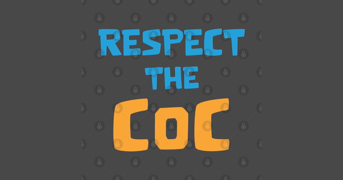 Respect the COC - Coc - T-Shirt | TeePublic