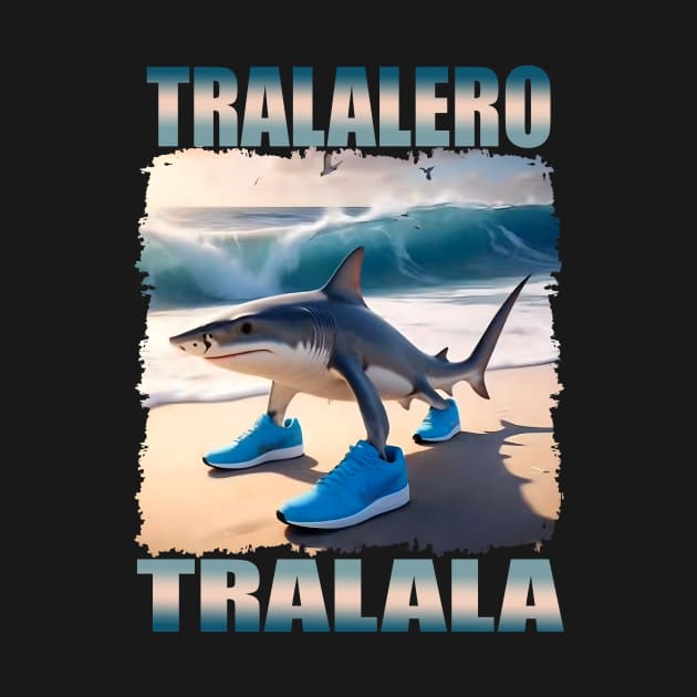 Tralalero Tralala Bootleg Brainrot Italian Brainrot Meme - Shark With ...