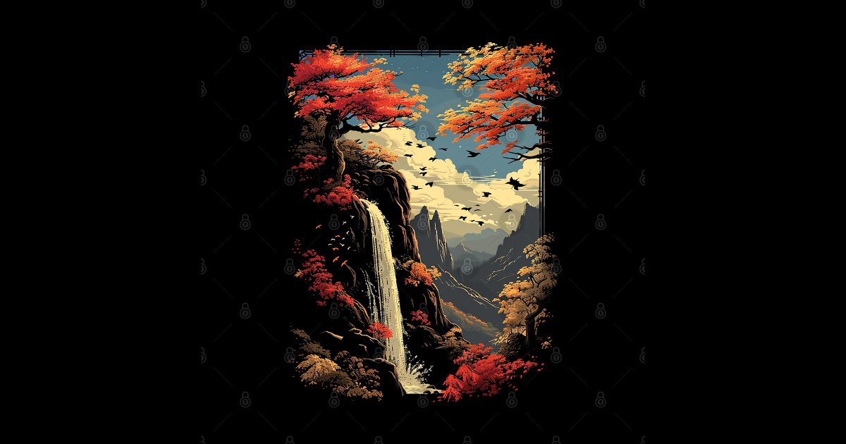 Momiji Masterpiece - Autumn Nature - Posters and Art Prints | TeePublic