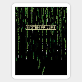 Matrix System Failure - Ugly Sweater Stitch Pattern - Pattern - T-Shirt ...