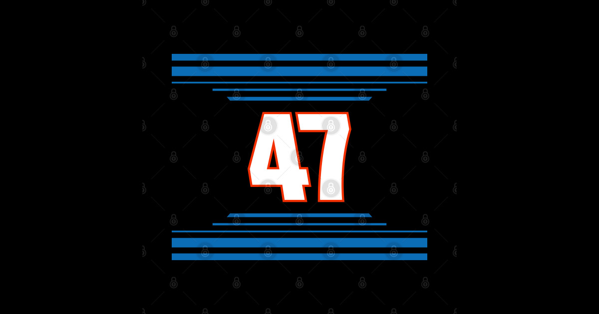 Ricky Stenhouse Jr #47 2024 NASCAR Design - Ricky Stenhouse Jr - Sticker | TeePublic