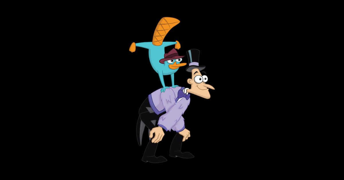 Doof and Perry Dancing - Doofenshmirtz - Magnet | TeePublic