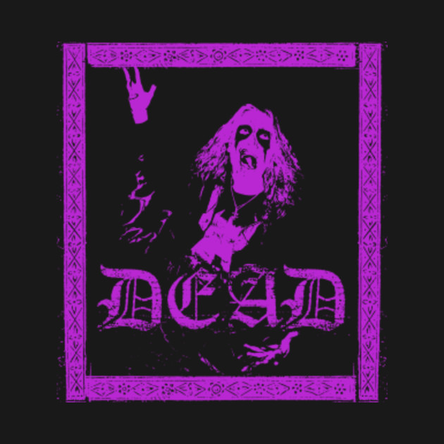 DEAD - Pelle Ohlin T-Shirt - Mayhem Black Metal - T-Shirt sold by Echo ...