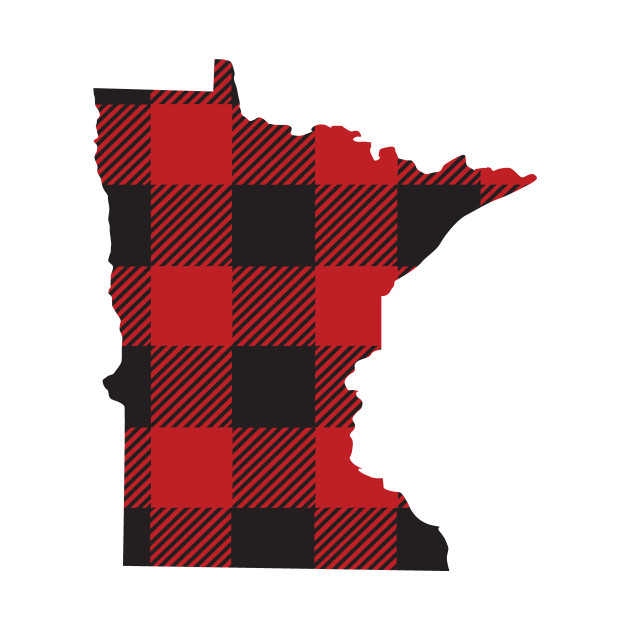 Minnesota Flannel Plaid MN State Design - Minnesota - Tapestry | TeePublic