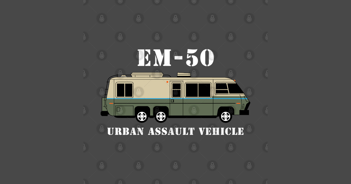 EM-50: Urban Assault Vehicle - Movie Art - T-Shirt | TeePublic