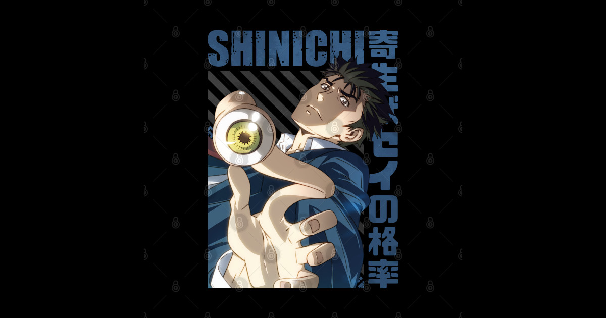Kiseijuu - Shinichi Izumi - Kiseijuu - Sticker | TeePublic