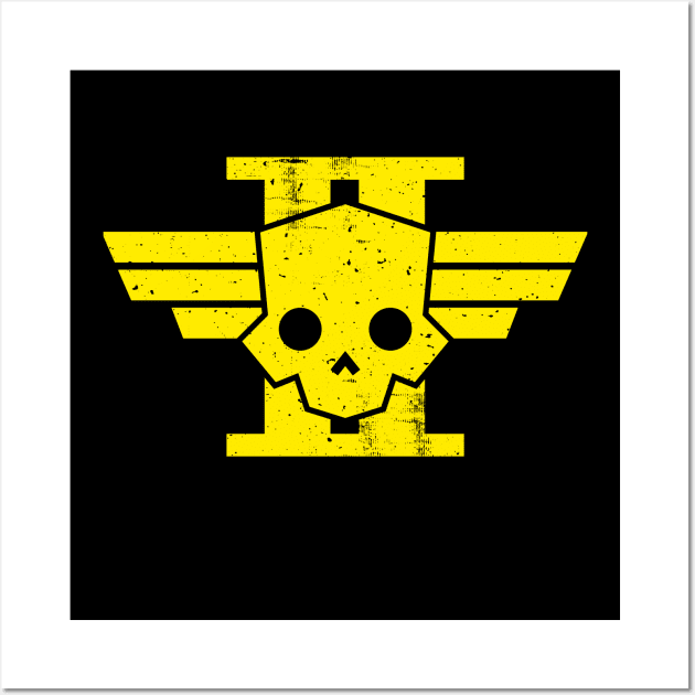 Helldivers Skull - Helldivers 2 - Posters and Art Prints | TeePublic