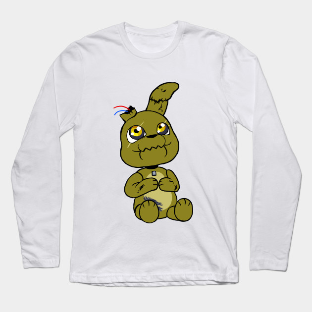 Baby SpringTrap - Golden Freddy - Long Sleeve T-Shirt | TeePublic